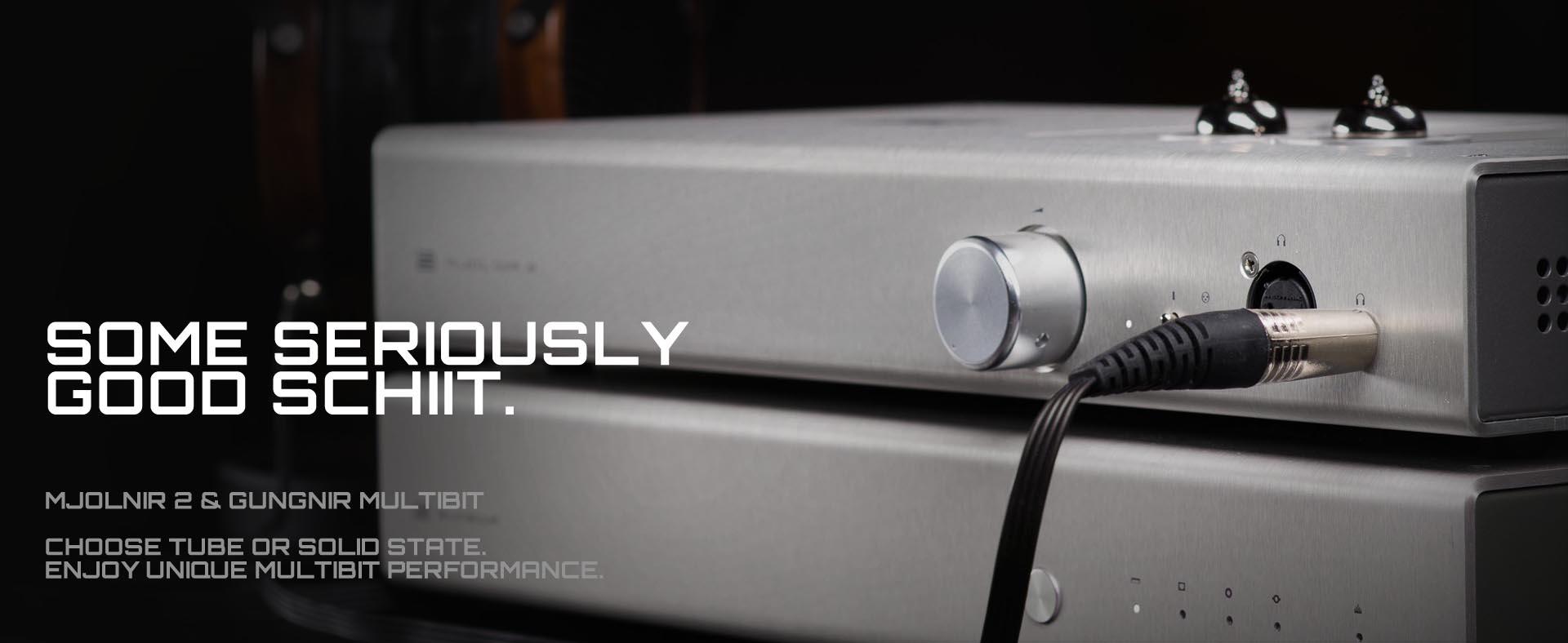 Schiit Audio, Headphone amps and DACs made in USA.